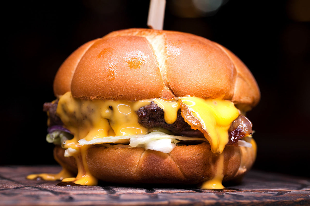 Game Day Barbecue Bacon Cheddar Smokehouse Burgers – American Made Grills