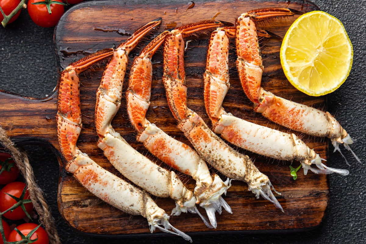 Grilled Crab Legs with Seasoned Garlic Butter | American Made Grills