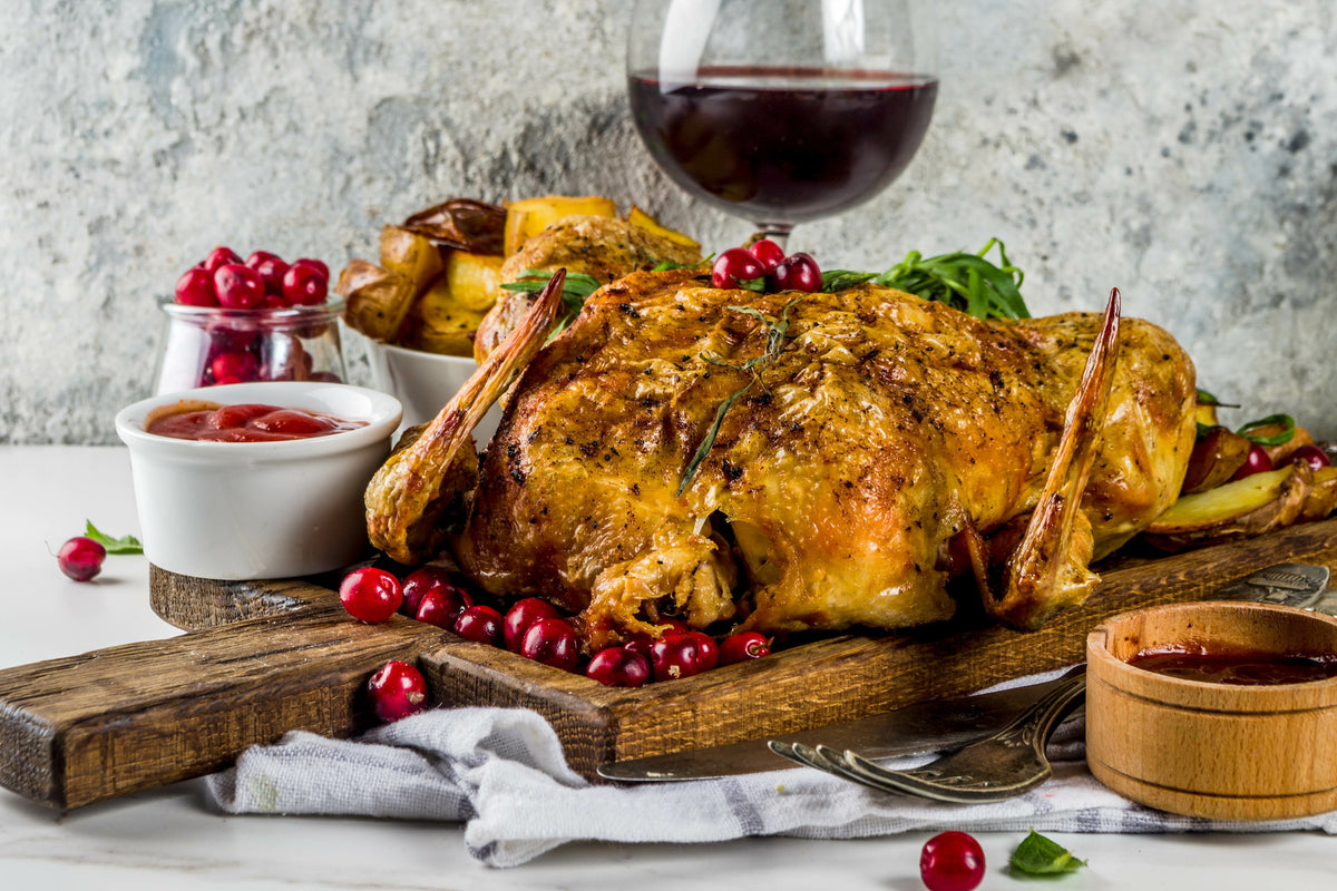 Grilled Turkey with Citrus-Herb Salt and Sage Butter – American Made Grills