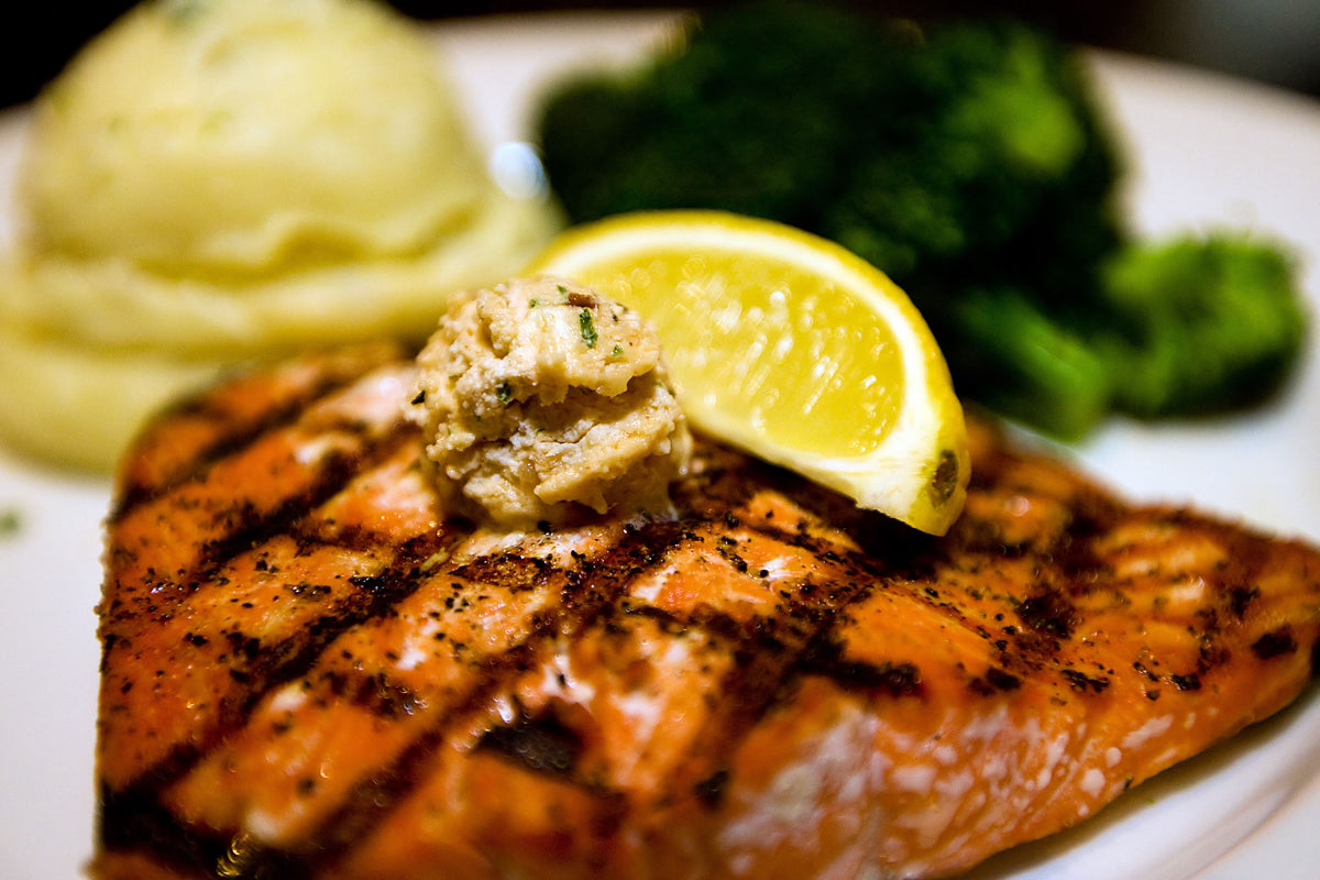 Summertime Grilled King Salmon with Meyer Lemon Relish – American Made ...